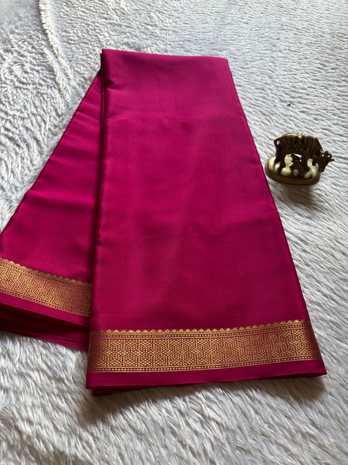 Ankitha : Solid Pink – Nalmè Saree Studio
